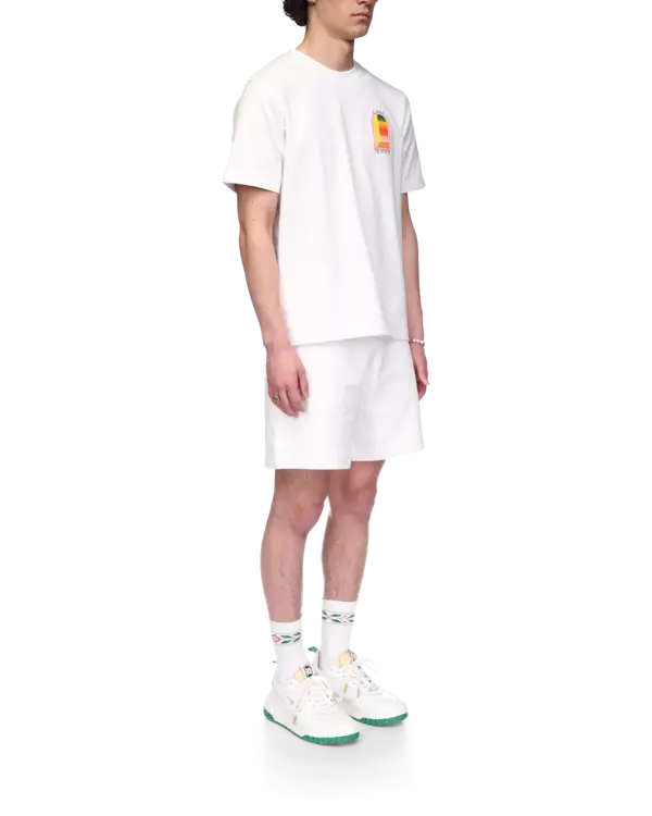 Casablanca Gradient L'arche Short Sleeve T-shirt - Pink