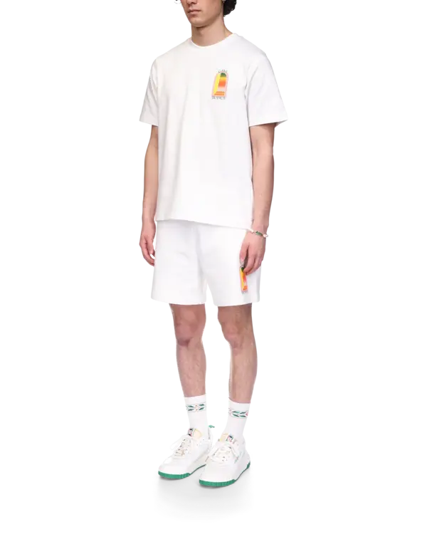 Casablanca Gradient L'arche Short Sleeve T-shirt - Pink