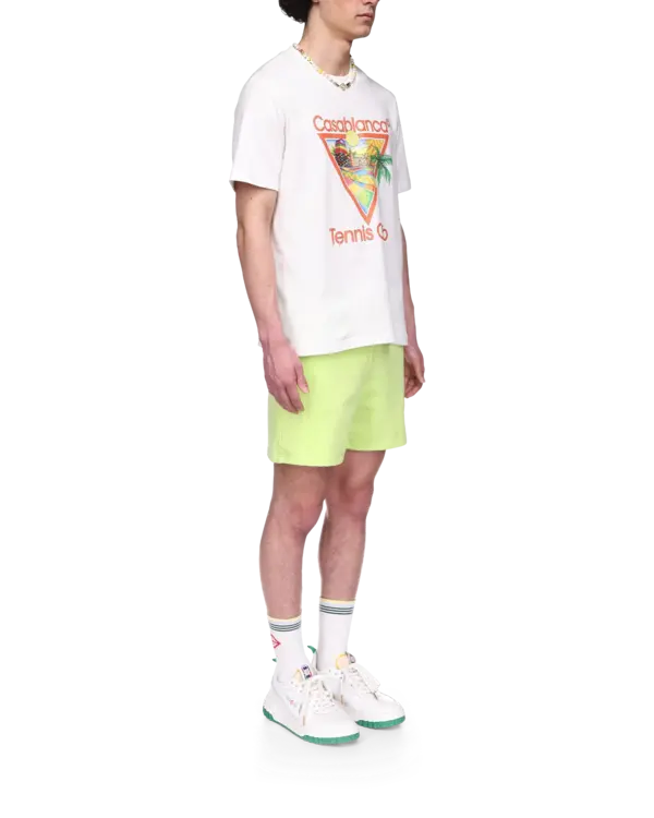 Casablanca Afro Cubism Tennis Club Short Sleeve T-shirt - Multicolor