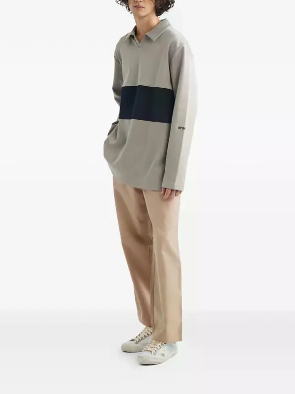OFF DUTY Tape Pullover T-shirt - Grey
