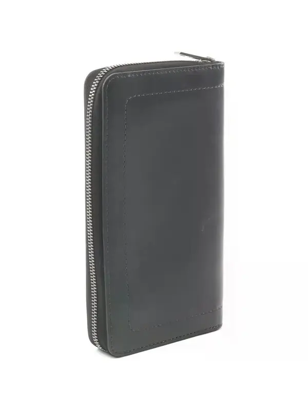 LOUIS VUITTON 2010 Zippy Organizer Leather Wallet - Black