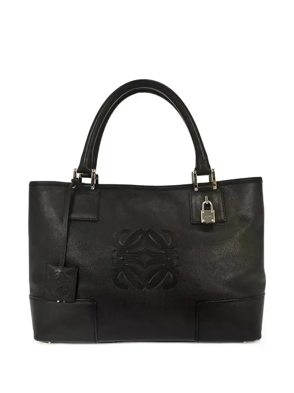 Loewe 2008 Fusta Embossed Tote Bag