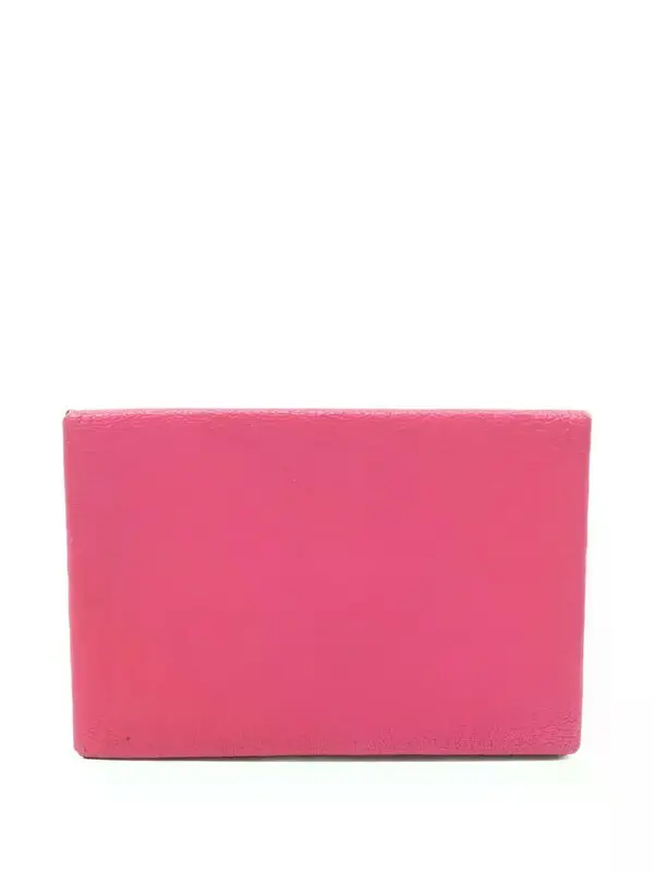 Hermès 2007 Silver Hardware Coin Purse - Pink