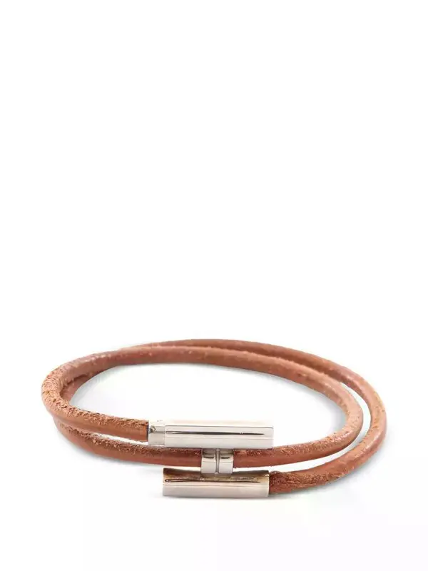 Hermès Tourni Tresse Bracelet - Brown