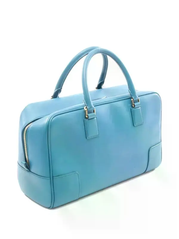 Loewe 2010s Amazona 28 Leather Tote - Blue