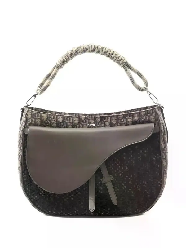 Dior 2000s Rope Handle Saddle Bag