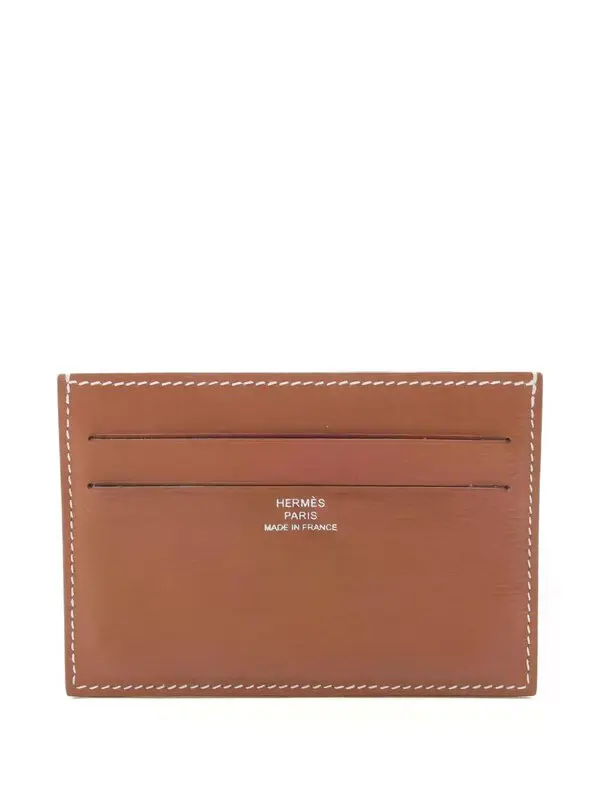 Hermès 2023 Citizen Twill Card Holder - Neutrals