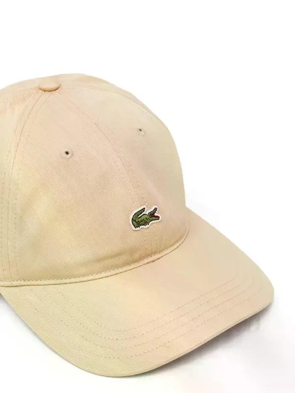 Lacoste Logo-patched Cap - Neutrals