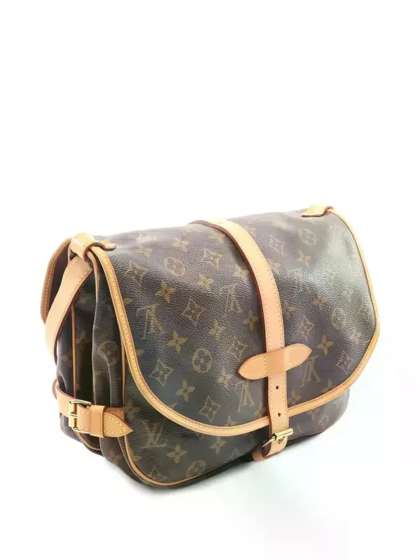 LOUIS VUITTON 2003 Monogram Leather Crossbody Bag