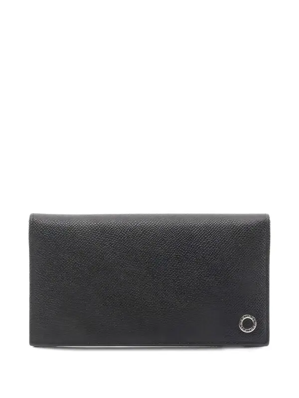 BVLGARI 2010s Leather Wallet - Black