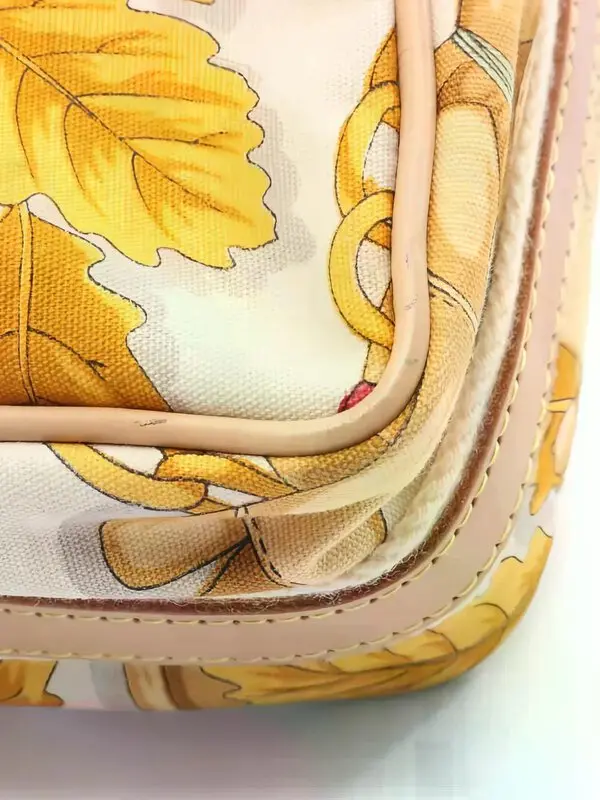 Loewe Floral Print Canvas Shoulder Bag