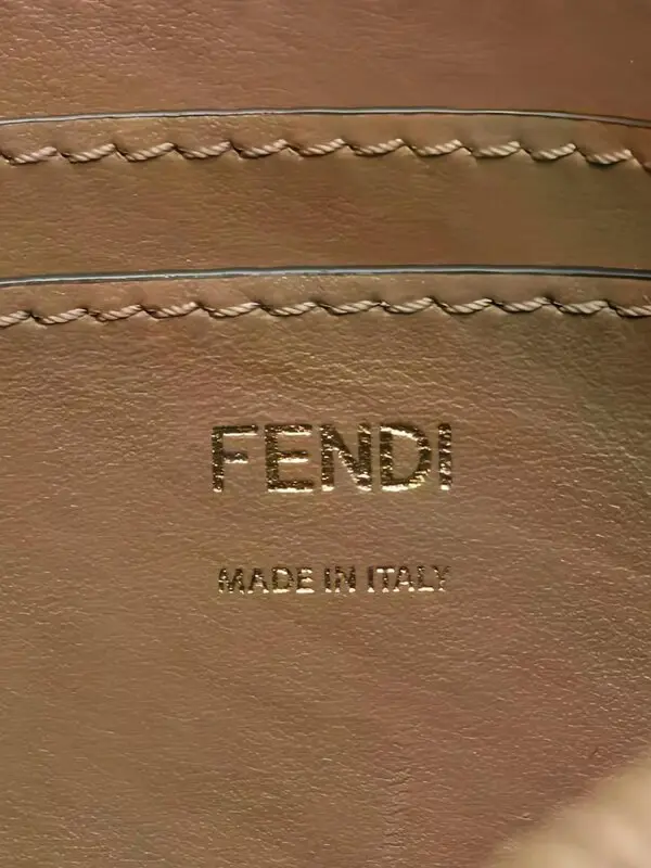 Fendi Zucca Pouch Handbag