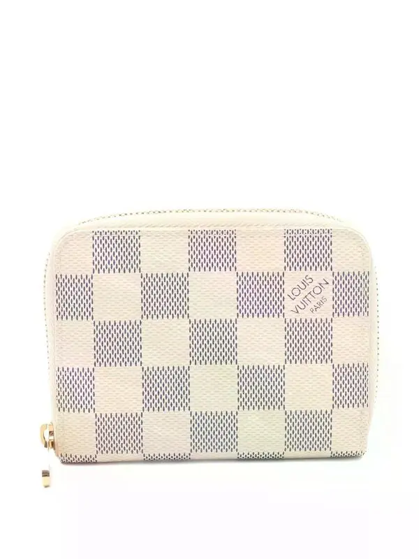 LOUIS VUITTON 2012 Damier Azur Coin Purse - Neutrals