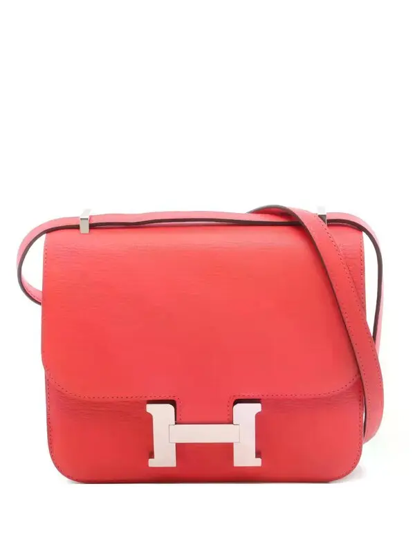 Hermès 2024 Mini Constance Leather Shoulder Bag