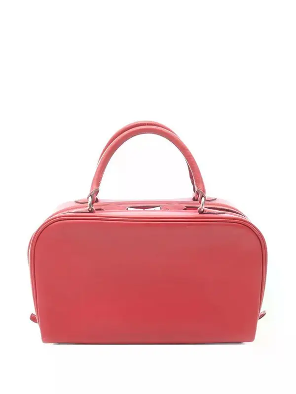 Hermès 2007 26 Sac En Vie Leather Tote Bag - Red