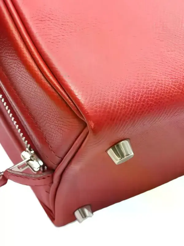 Hermès 2007 26 Sac En Vie Leather Tote Bag - Red