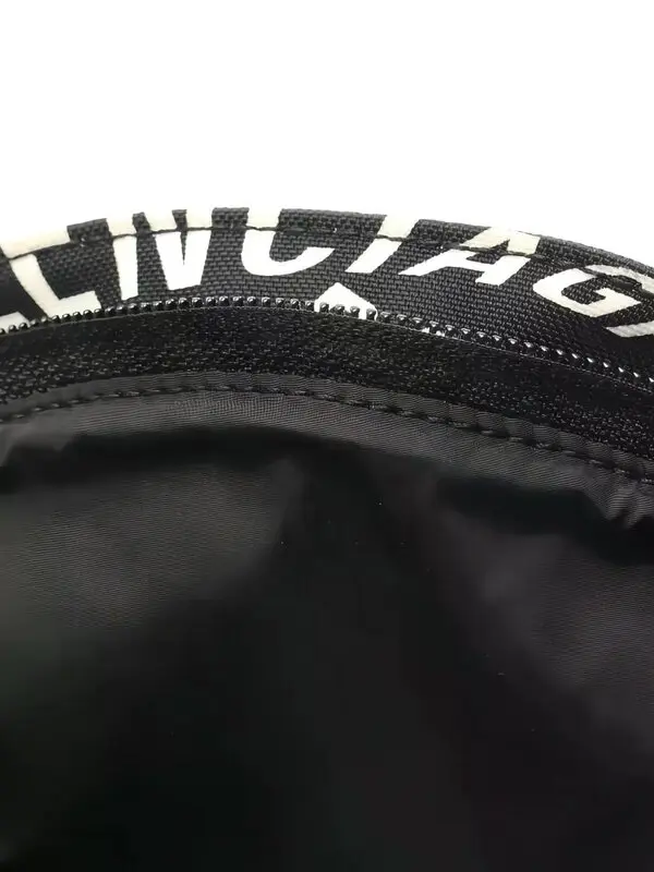 Balenciaga 2010 Wheel Logo Pattern Belt Bag