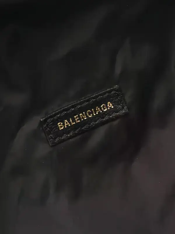 Balenciaga 2010 Wheel Logo Pattern Belt Bag
