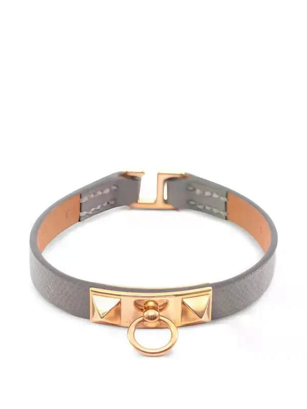 Hermès 2023 Epsom Mini Bracelet - Gold