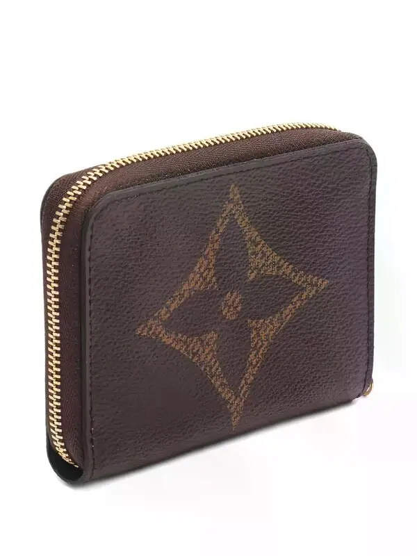 LOUIS VUITTON 2021 Monogram Zip Coin Wallet