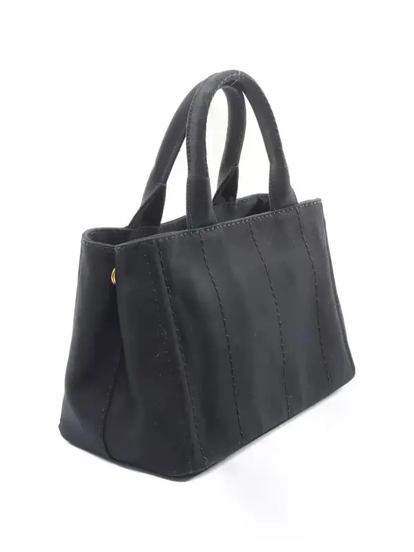 Prada 2010s Canapa Logo Tote Bag