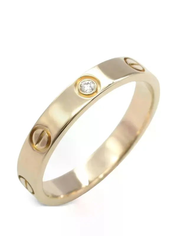 CARTIER 18k Plated Diamond Ring