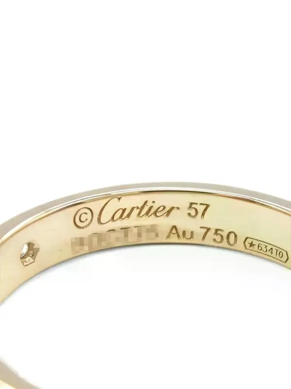 CARTIER 18k Plated Diamond Ring