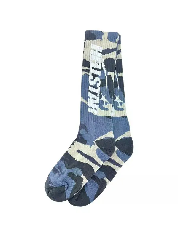 HELLSTAR Logo-detail Camouflage Socks