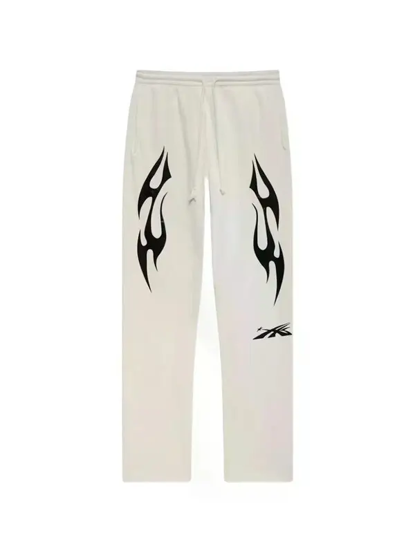 HELLSTAR Gra+hic-print Track Pants - Neutrals