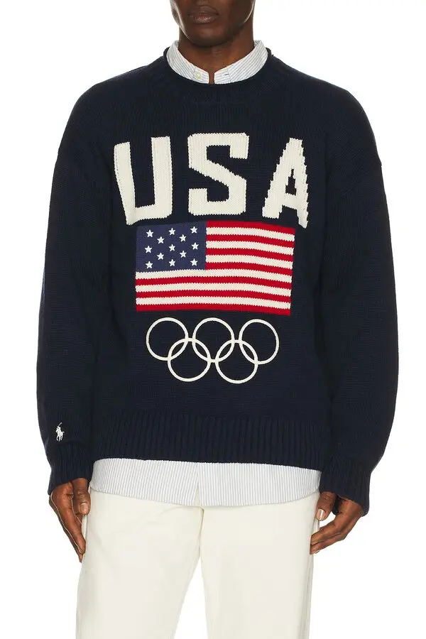 Polo Ralph Lauren Winter Olympics Sweater - Navy Combo