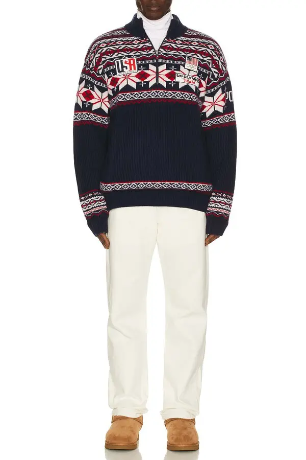 Polo Ralph Lauren Winter Olympics Bear Pullover Sweater