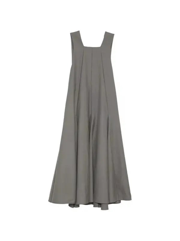 ENFOLD Flared Square Neck Dress