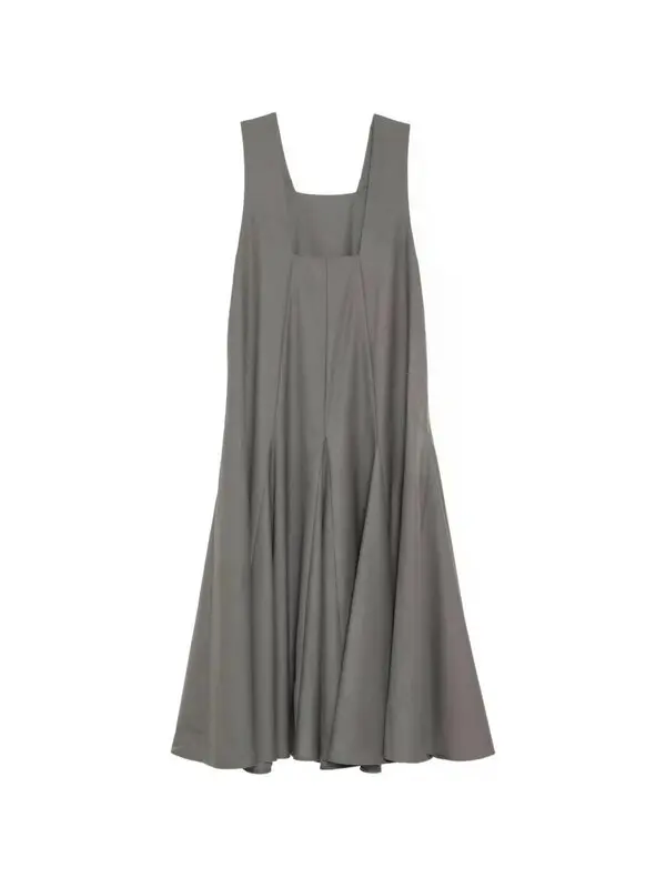 ENFOLD Flared Square Neck Dress
