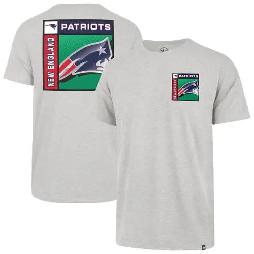 '47 New England Patriots Chrome Plate Franklin T-shirt - Gray