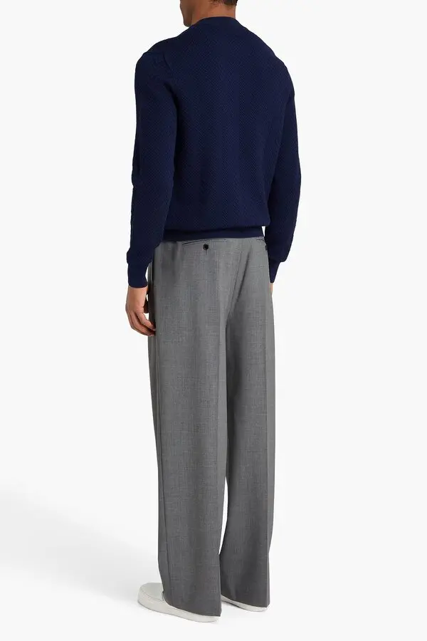 Missoni Crochet-knit Cotton Sweater