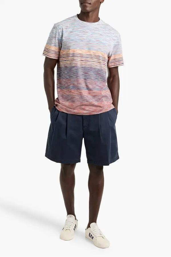 Missoni Spacedyed Cottonjersey Tshirt - Peach