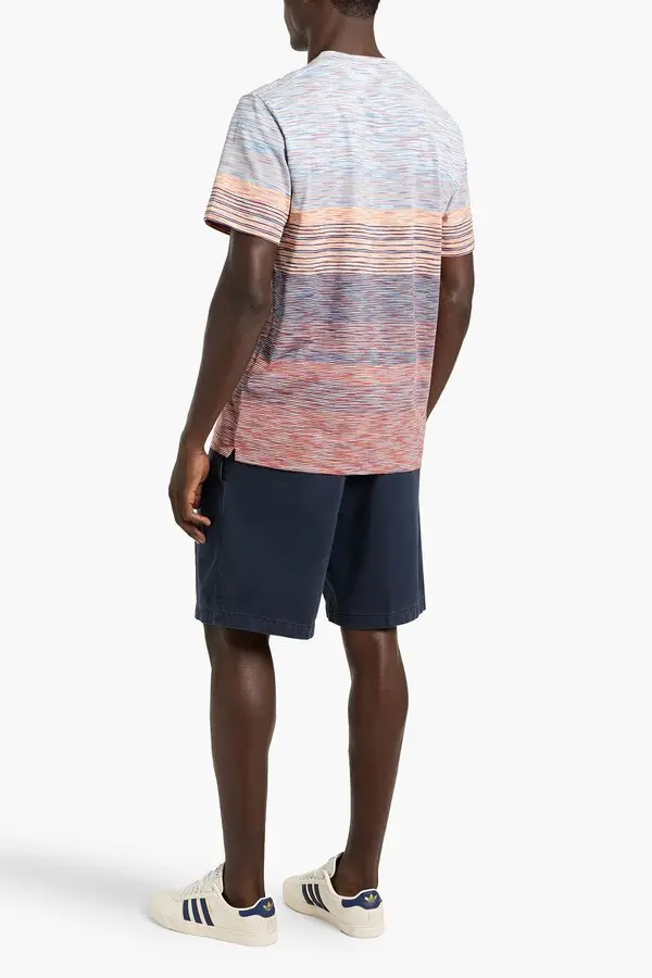Missoni Spacedyed Cottonjersey Tshirt - Peach