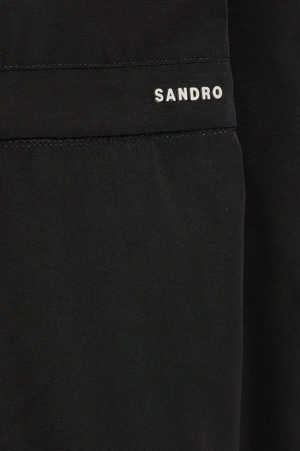 Sandro Padded Shell Jacket - Black