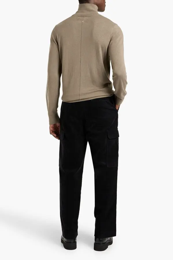 FRAME Tapered Cotton-corduroy Cargo Pants