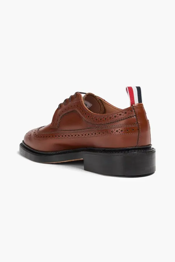 Thom Browne Leather Oxford Brogues - Brown