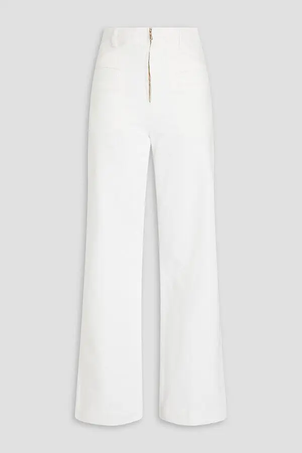 Sandro High-rise Straight-leg Jeans