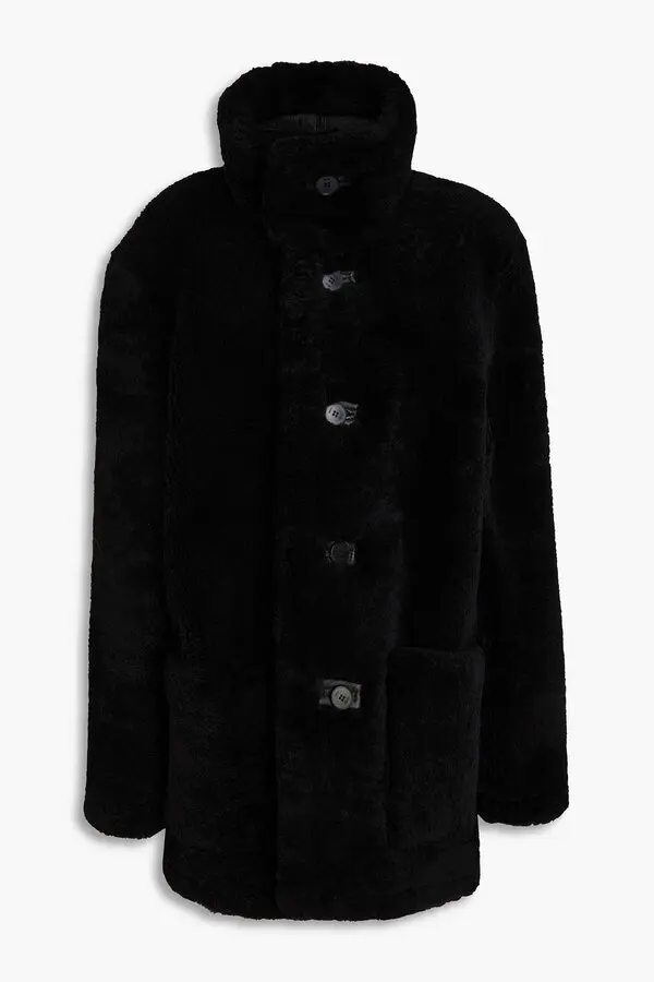 Maje Reversible Shearling Jacket