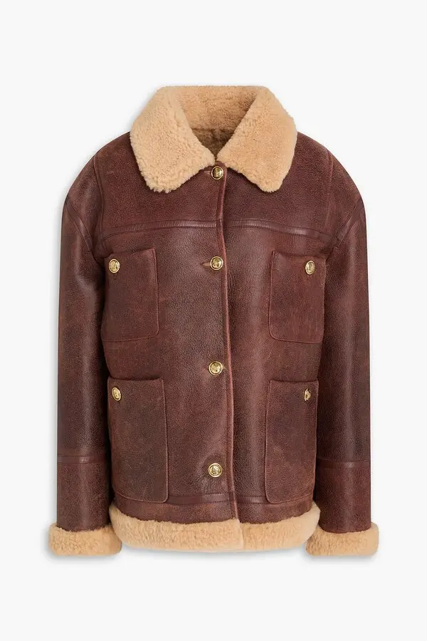 Sandro Shearling Jacket