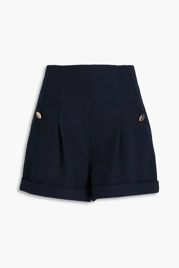 Sandro High-rise Twill Shorts