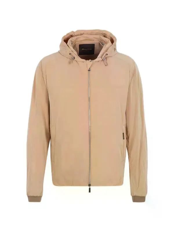MOORER Hooded Jacket - Neutrals