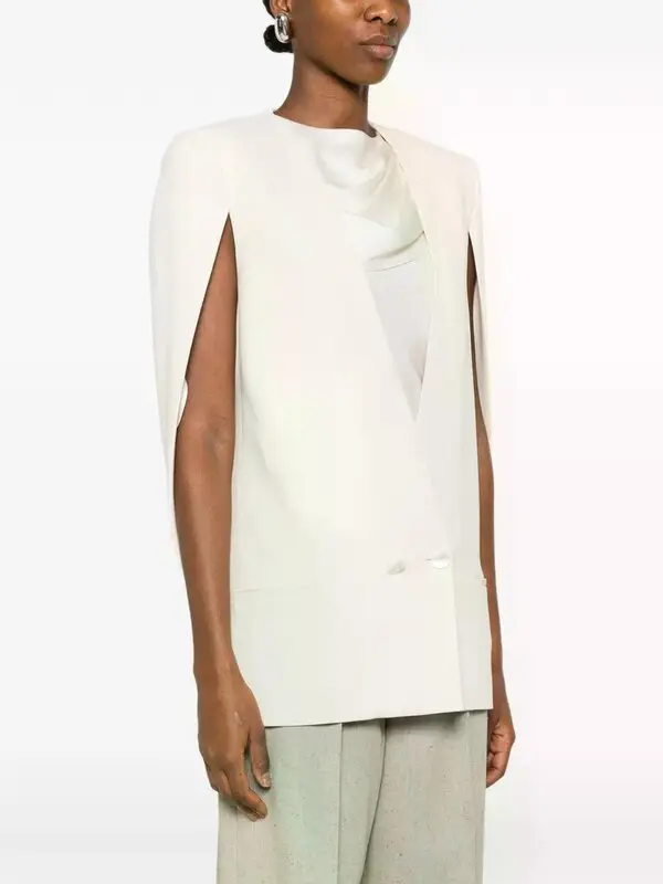 Alberta Ferretti Double-breasted Gilet