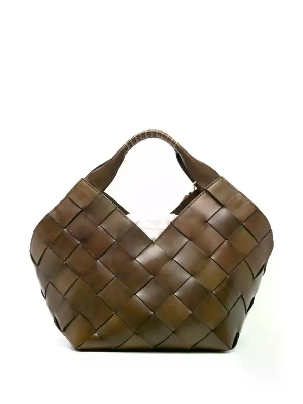 Dragon Diffusion Botteghe Woven Tote Bag - Green