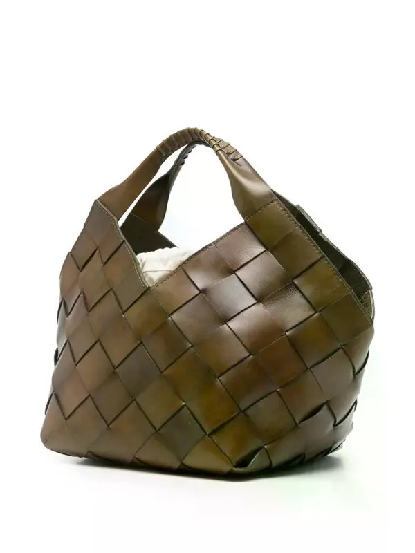 Dragon Diffusion Botteghe Woven Tote Bag - Green