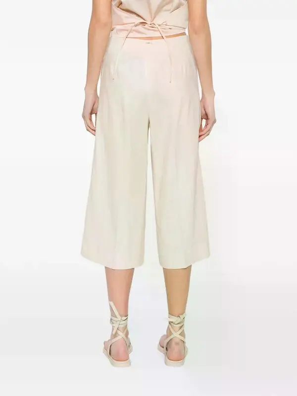 TWINSET Floral Embroidered Culottes