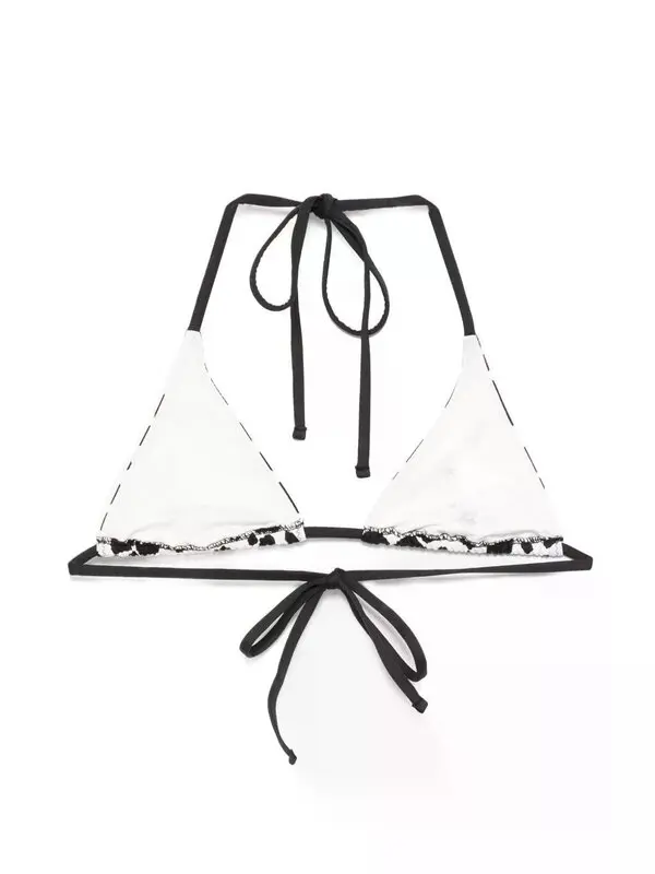 Frankies Bikinis Paradise Triangle Bikini Top